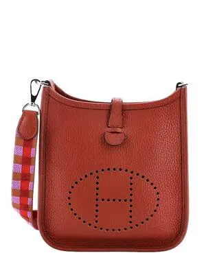 Hermès Tpm Evelyne Bag Gen Iii Clemence - Brown