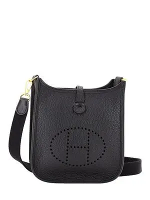 HERMES Hermès Tpm Evelyne Bag Gen Iii Clemence - Black