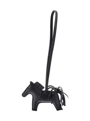 HERMES Pm So Grigri Rodeo Bag Charm - Black