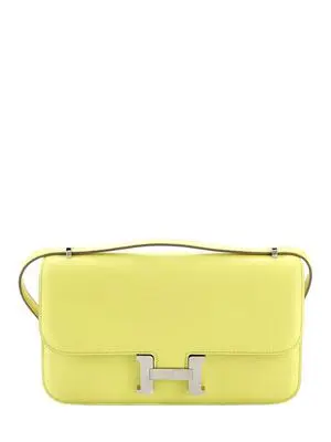 HERMES 25 Constance Elan Bag Epsom - Yellow