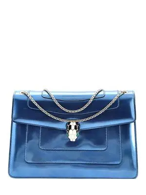 BVLGARI Serpenti Forever Shoulder Bag - Blue