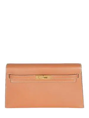 HERMES Kelly Elan Handbag - Brown