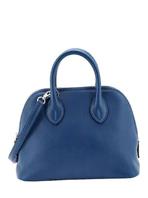 HERMES Bolide 1923 Bag Verso Evercolor - Blue