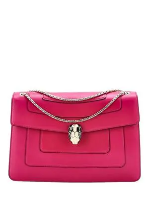 BVLGARI Medium Serpenti Forever Shoulder Bag - Pink