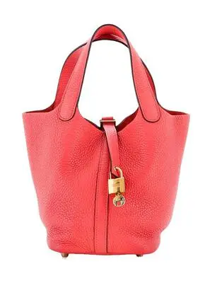 HERMES PM Picotin Lock Bag Clemence