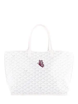 GOYARD Pm Anjou Reversible Tote - White