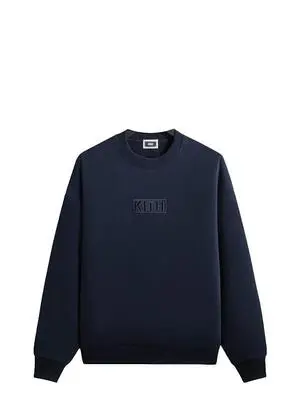 Kith Classic Logo Nelson Crewneck Sweatshirt - Nocturnal