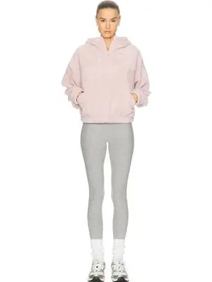 Beyond Yoga Unity Quarter Zip Up Hoodie - Pale Pink
