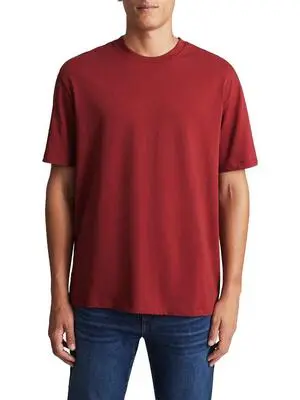 MAVI Cotton Crewneck T-shirt - Winery