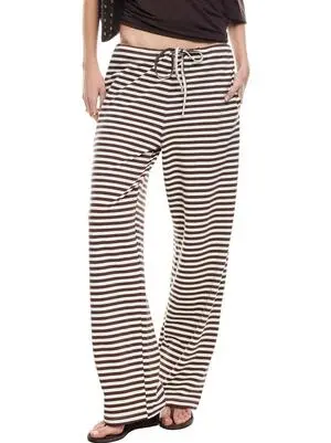 LIONESS Striped Relaxed Trousers