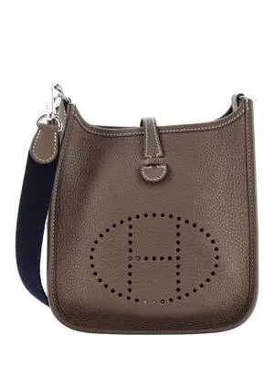 HERMES Evelyne Tpm Crossbody Bag - Etoupe
