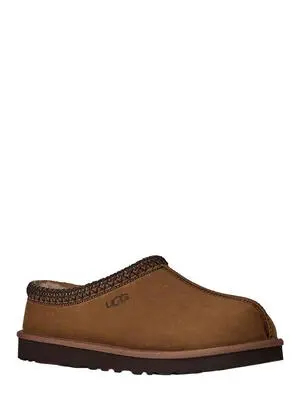 UGG Tasman Ii Waterproof Shearling Slippers - Dark Chestnut