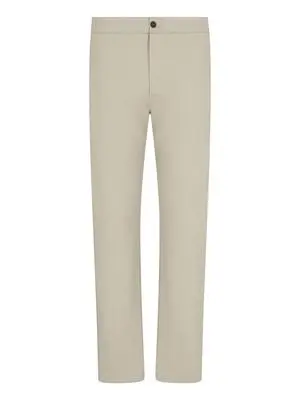 Giorgio Armani Pure Cashmere Jersey Trousers - Beige