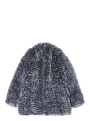Giorgio Armani Cashmere Fur Blouson - Grey
