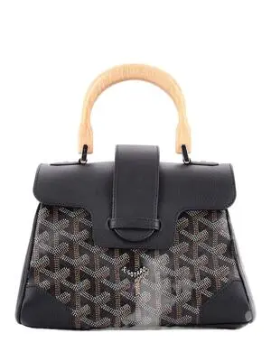 GOYARD Saigon Top Handle Mini Bag - Black