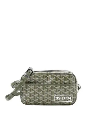GOYARD Cap Vert Bag Printed Coated Canvas - Green