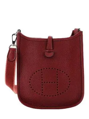 Hermès Evelyne Bag Gen Iii Clemence Tpm - Red