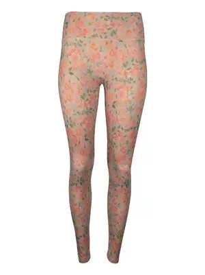 LEZAT Sara Organic Cotton Legging - Blossom Print