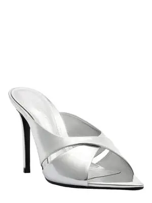 Schutz Maxine Mule - Silver