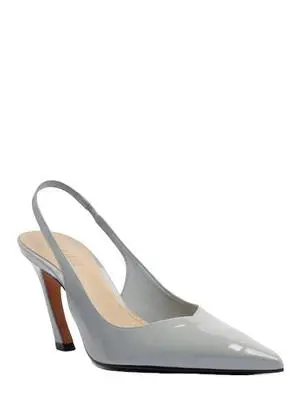 Schutz Lexi Pointed Toe Slingback Pumps Light Azure