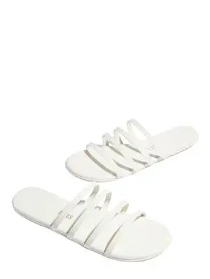 Tkees Senna Strappy Slide Sandal - Cream
