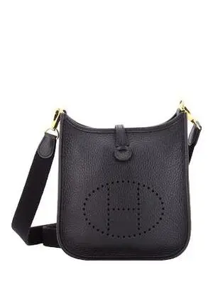 Hermès Evelyne Bag Gen Iii Clemence Tpm Black