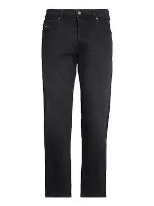 DIESEL Cotton-elastane Tapered Jeans - Black
