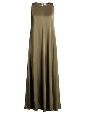 FORTE_FORTE Maxi Flared Dress - Green