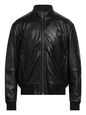 Just Cavalli Lambskin Jacket - Black