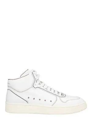 Officine Creative Leather High-top Sneakers - White