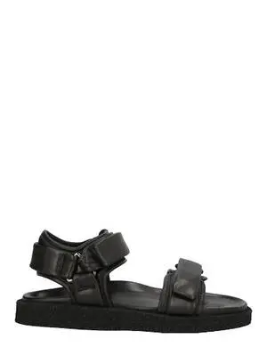 Officine Creative Leather Sandals - Black