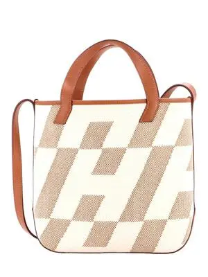 HERMES Cabas H En Biais 27 Tote