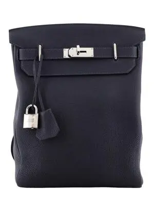 HERMES Hac A Dos Backpack Togo Gm - Bleu Nuit