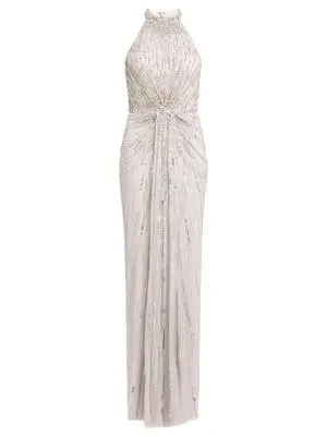 Jenny Packham Carmen Maxi Gown - Ammonite