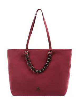 SCALPERS Nychaineday Shopper Bag - Burgundy