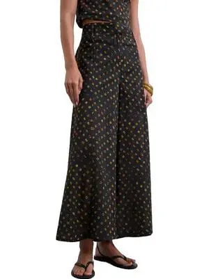 SCALPERS Printed Pant - Black
