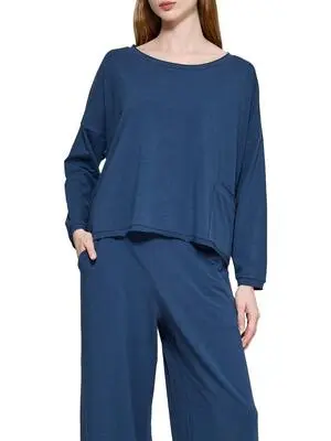 LUUKAA Lana Boxy Blouse - Teal