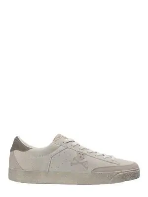SCALPERS Suede Sneakers - Whitebeige