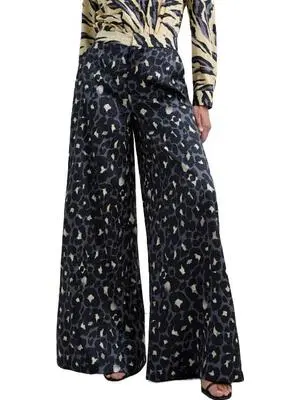 SCALPERS Duprintjac Animal Print Pant - Animalprint