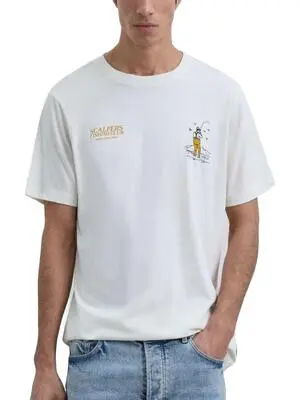 SCALPERS Fishing Tee - Cream