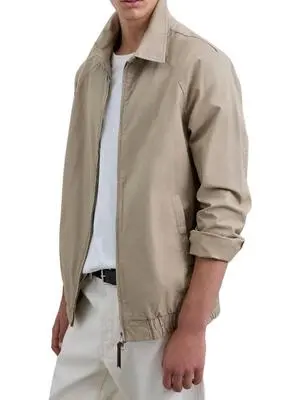 SCALPERS Basic Bomber Jacket - Taupe