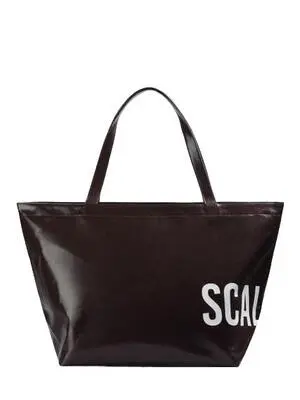 SCALPERS Fabcoated Shopper Bag - Grey