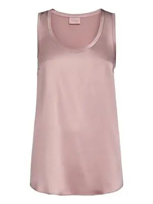 Brunello Cucinelli Satin Top - Antique Pink
