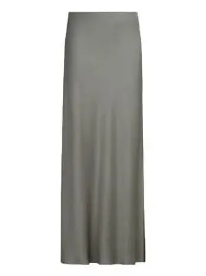 Brunello Cucinelli Bias-cut Maxi Skirt - Olive