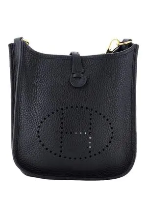 Hermès Evelyne Bag Gen Iii Clemence Tpm - Black