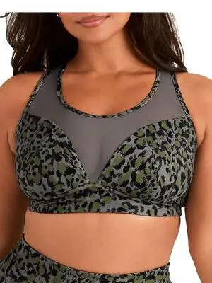 ADORE ME Aura Aura Sports Bra - Animal Grey