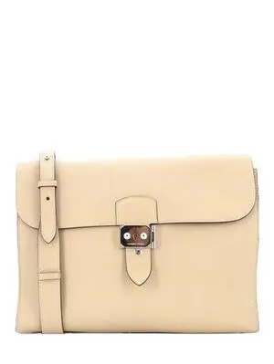 HERMES Sac A Depeches Messenger Bag Verso Evergrain 29 - Verso - Trench/alezan