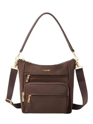 BAGGALLINI Nolita Convertible Crossbody - Ganache Twill