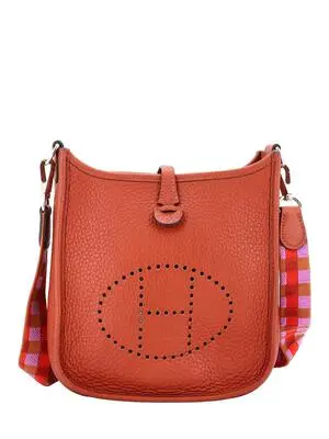 Hermès Evelyne Bag Gen Iii Clemence Tpm Brown