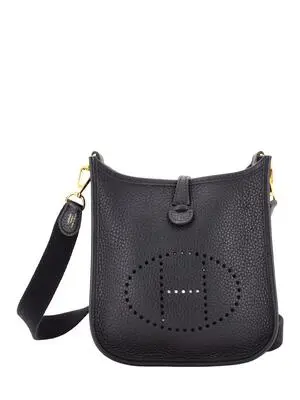 Hermès Evelyne Bag Gen III Clemence TPM Noir